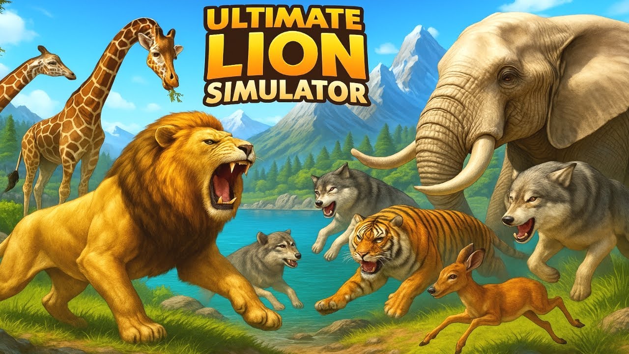 Ultimate Lion Simulator | Become the Ultimate Lion King of the Savanna ...