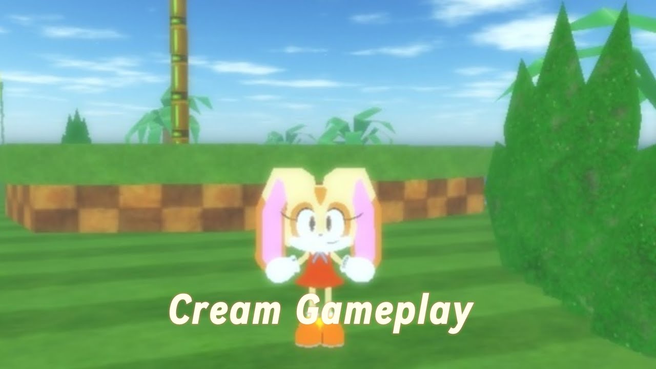 Cream Gameplay || Sonic.EXE: The Disaster || Roblox - YouTube