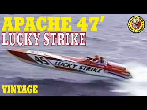The Ultimate Offshore Racing Machine: Apache 47' Lucky Strike - YouTube