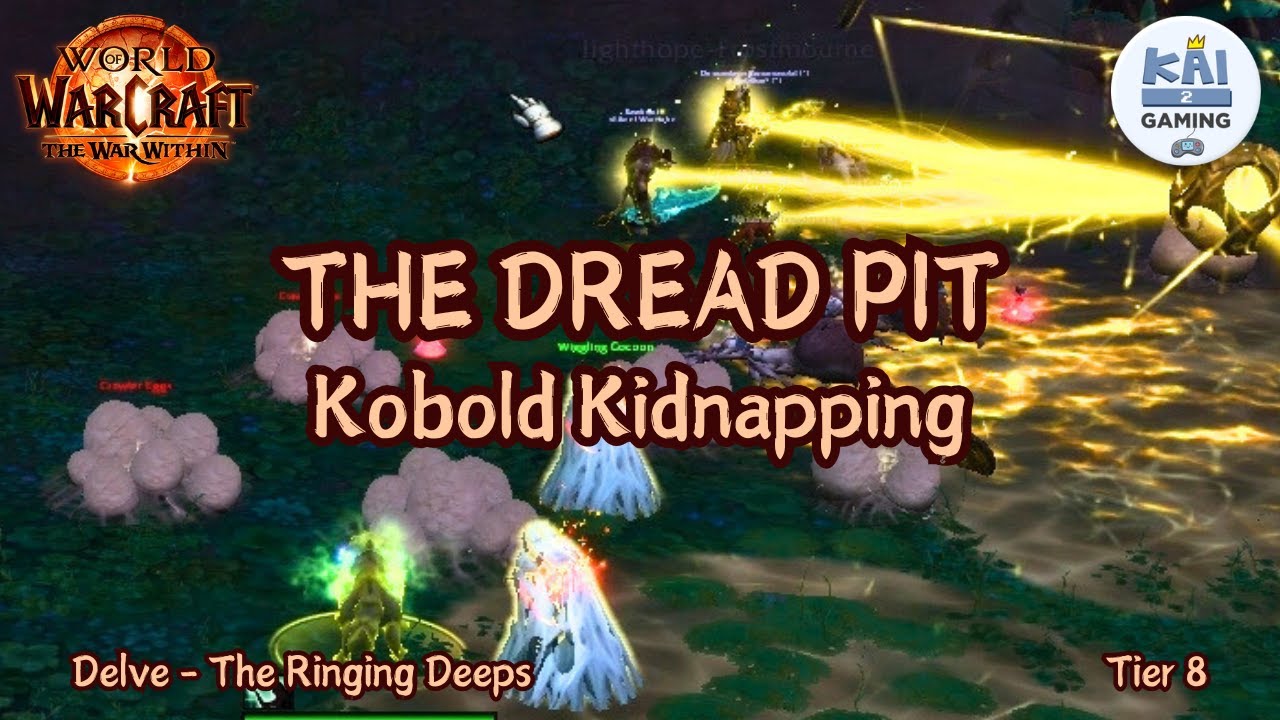 THE DREAD PIT - KOBOLD KIDNAPPING | Delve - Tier 8 - Solo | WOW The War ...