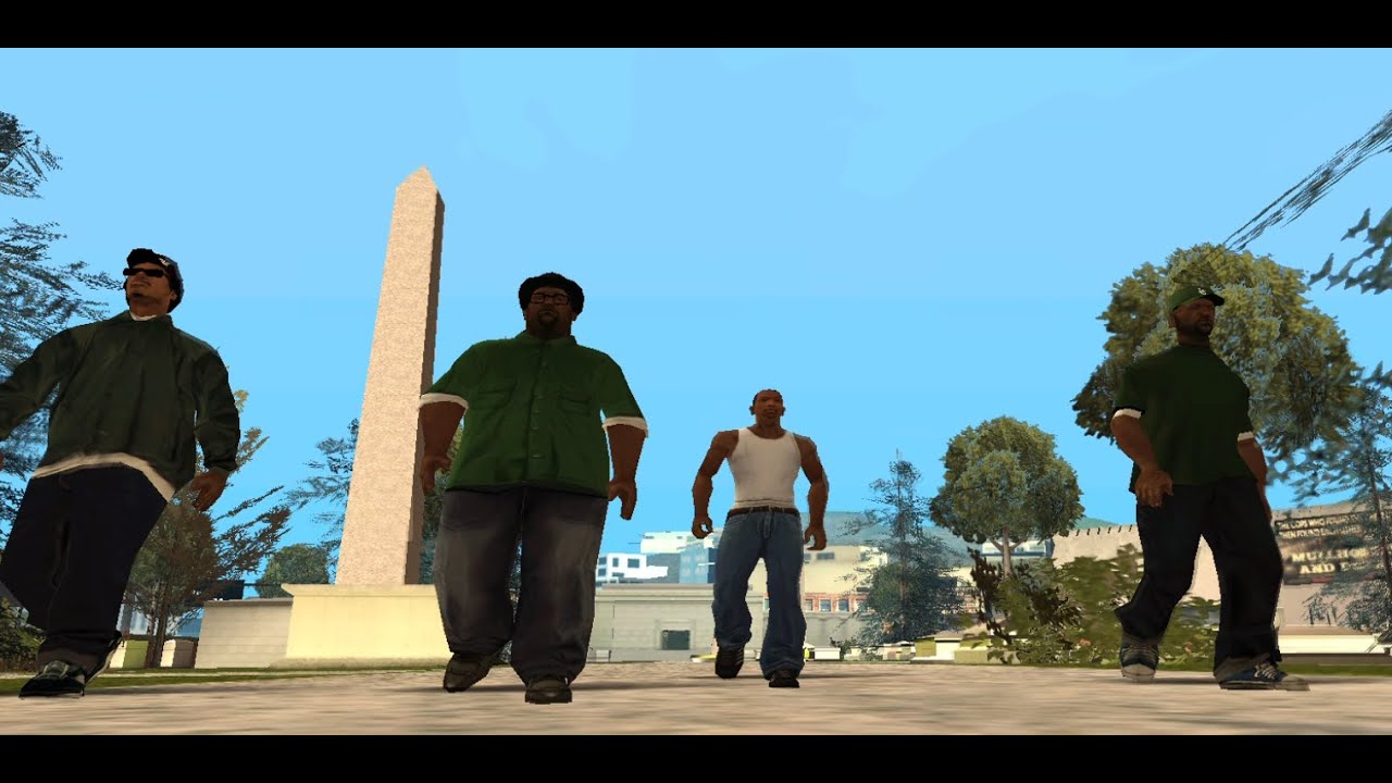 Grand Theft Auto: San Andreas First Mission Walkthrough. - YouTube
