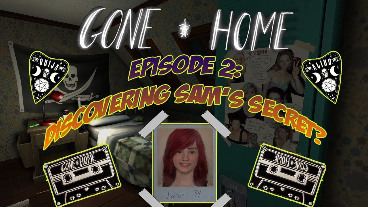 Gone Home: Discovering Sam's Secret? Ep. 2 (Commentary & Story-Driven ...