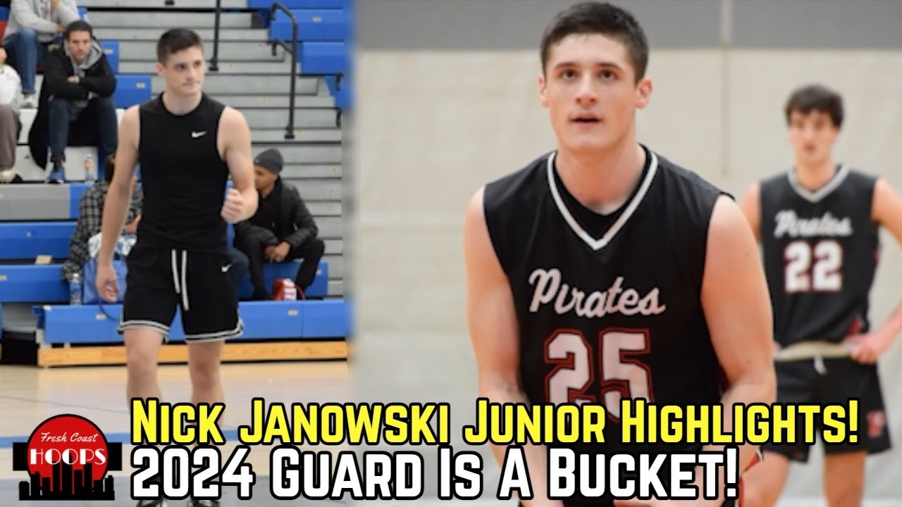 Nick Janowski Junior Season Highlights! 2024 Guard Is A Walking Bucket ...