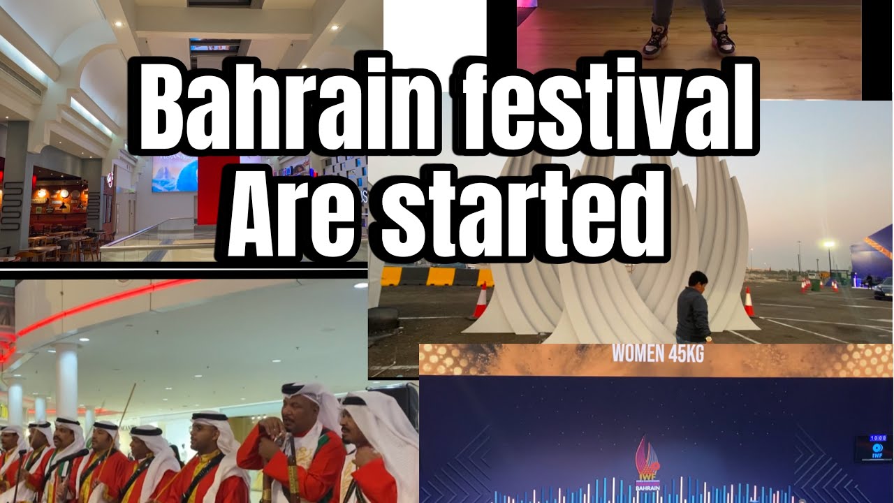 Bahrain festival are started | Maria Baloch vlogs - YouTube