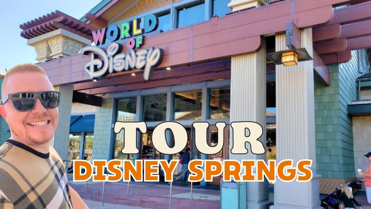 DISNEY SPRINGS TOUR COMPLETO PELA MAIOR LOJA DA DISNEY, COCA COLA e ...