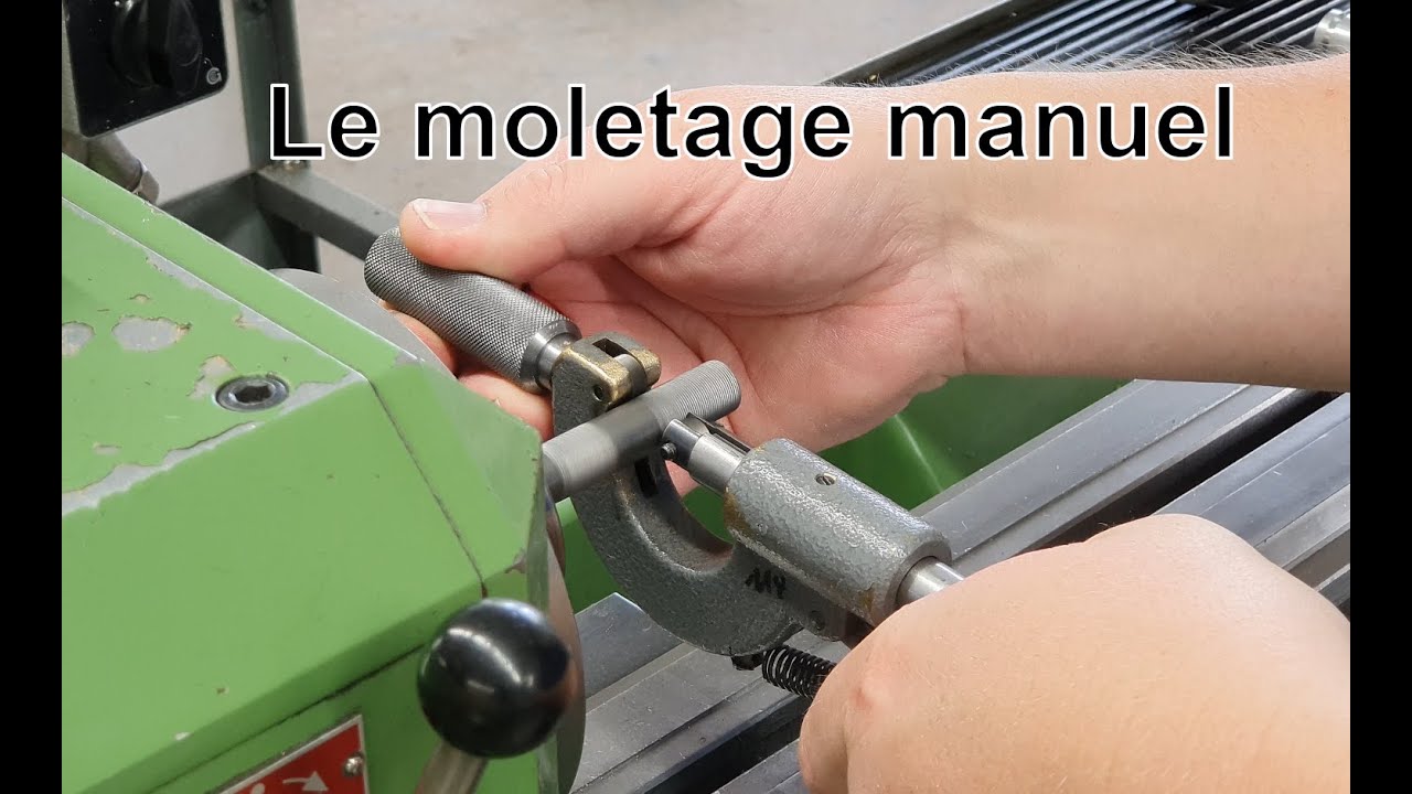 Le moletage manuel - YouTube
