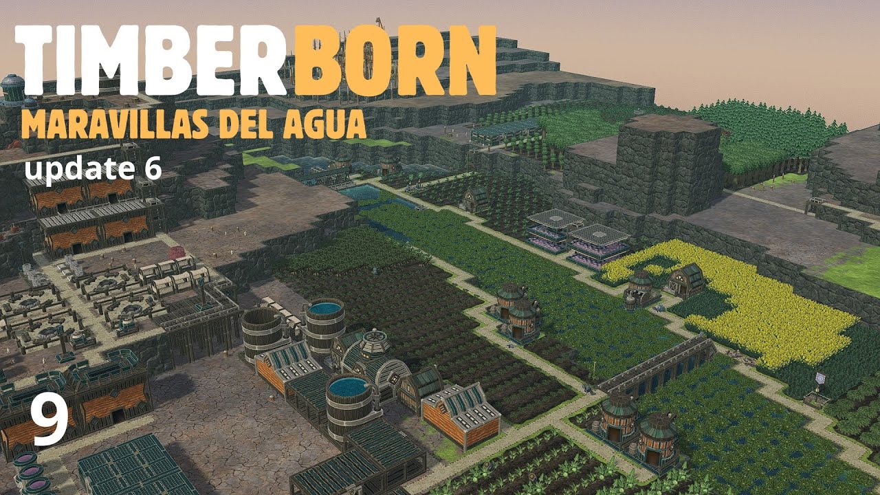 TIMBERBORN(MODS) - Ep.09 - MARAVILLAS DEL AGUA - Update 6 - GAMEPLAY ...