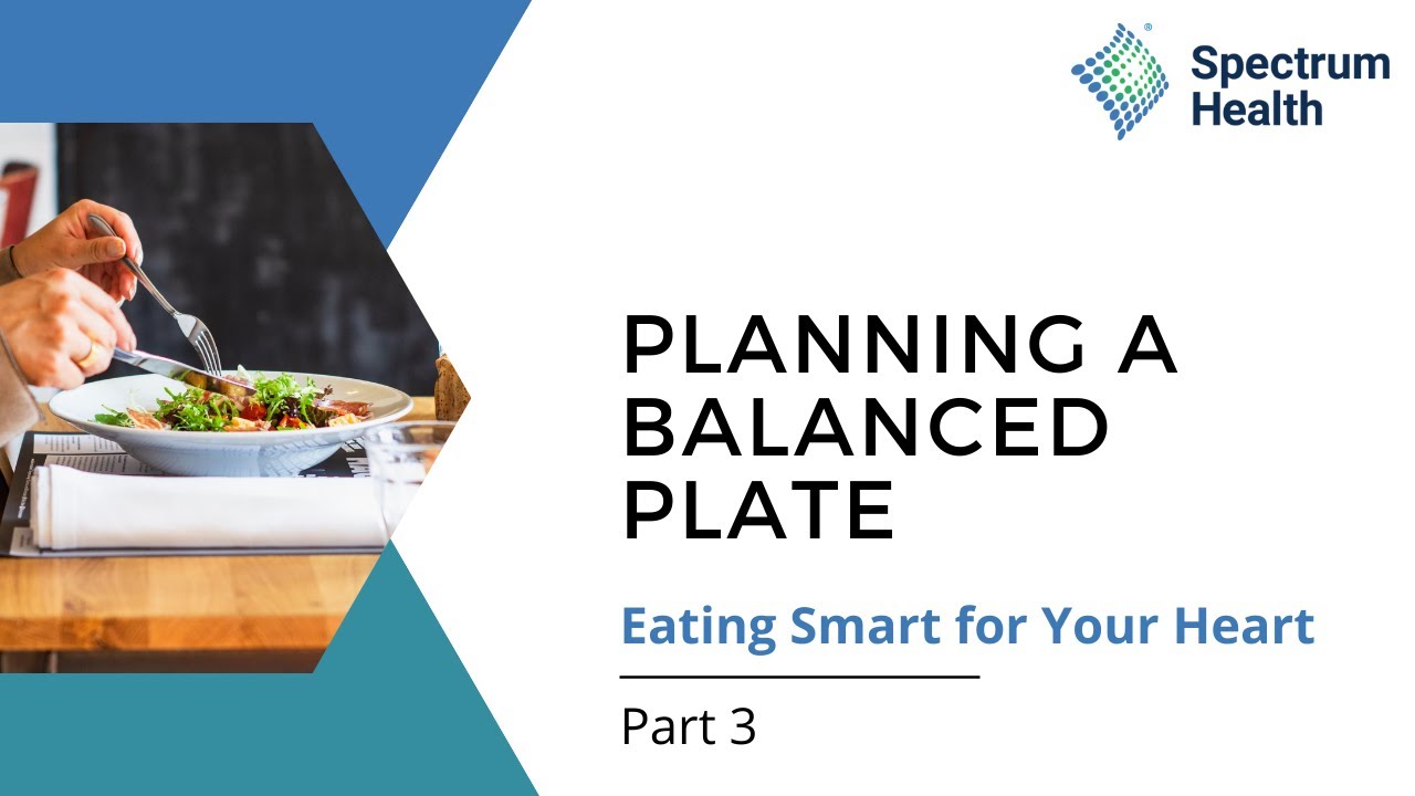 Eating Smart for Your Heart | Part 3: Planning a Balanced Plate - YouTube
