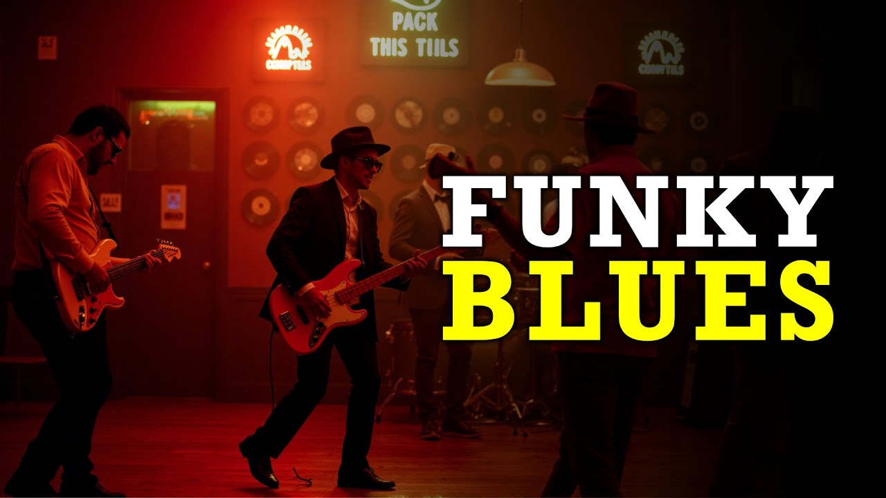 Funky Blues Groove 🎸🕺 | 1 Hour of Smooth Guitar & Groovy Blues Rhythms ...