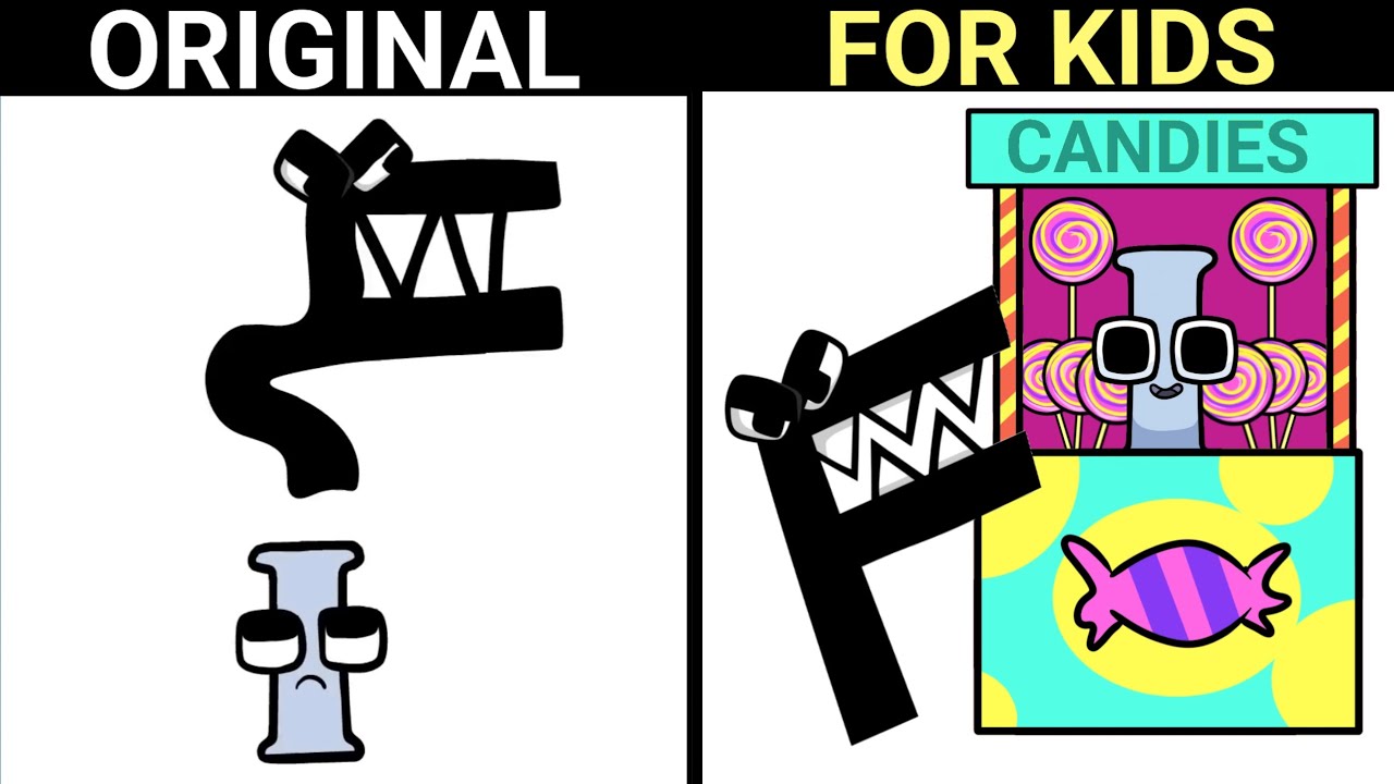 CANDY STORE in ALPHABET LORE WORLD? | ft. NUMBER LORE (ASMR) - YouTube