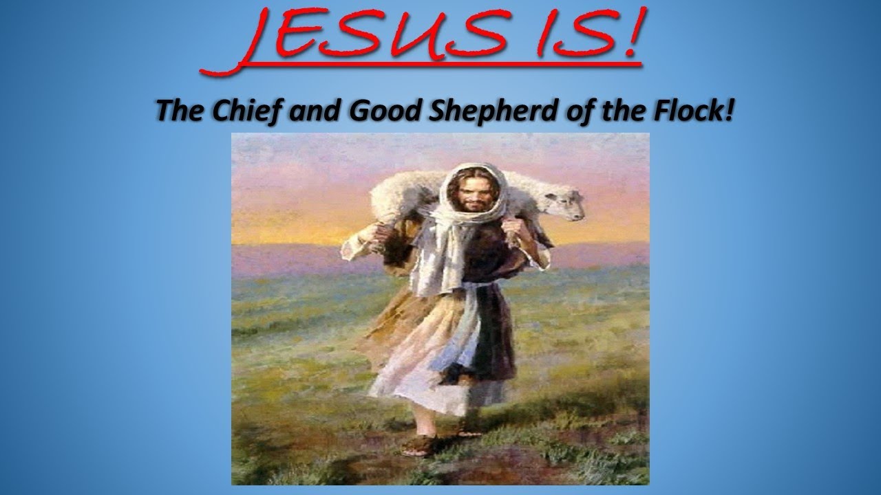 JESUS IS! THE CHIEF SHEPHERD! - YouTube