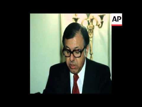 SYND 29 4 78 LEBANESE LEFTWING DR RAFEI PRESS CONFERENCE ON SOUTH LEBANON