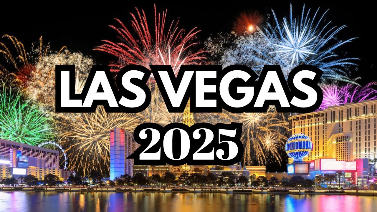 🎈LAS VEGAS 2025 NEW YEARS EVE COUNTDOWN🎉 - YouTube