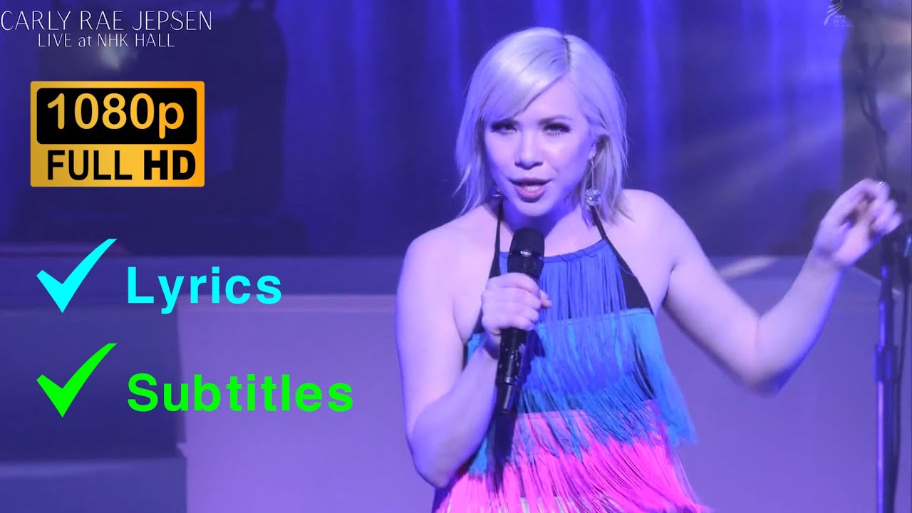 Carly Rae Jepsen - E MO TION - Live at Tokyo Japan - YouTube