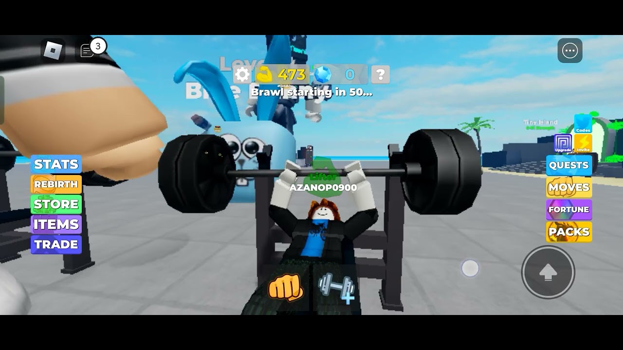 I DO WEIGHT LIFTING IN ROBLOX - YouTube