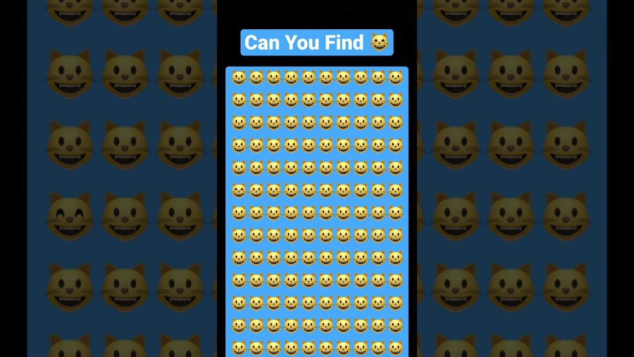 Can You Find The Hidden Emoji? - YouTube