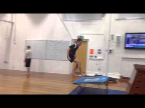 Gymnastics Handspring - YouTube