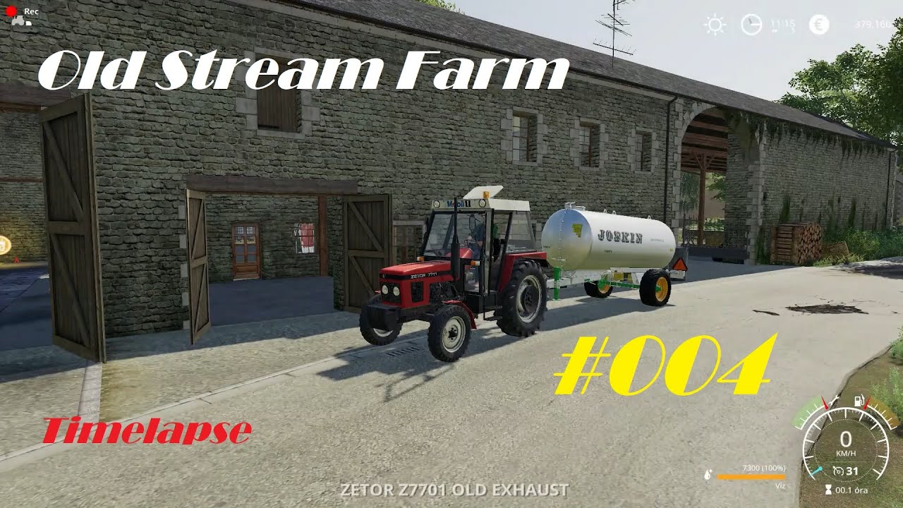 FS19 Timelapse Old Stream Farm #004 - YouTube