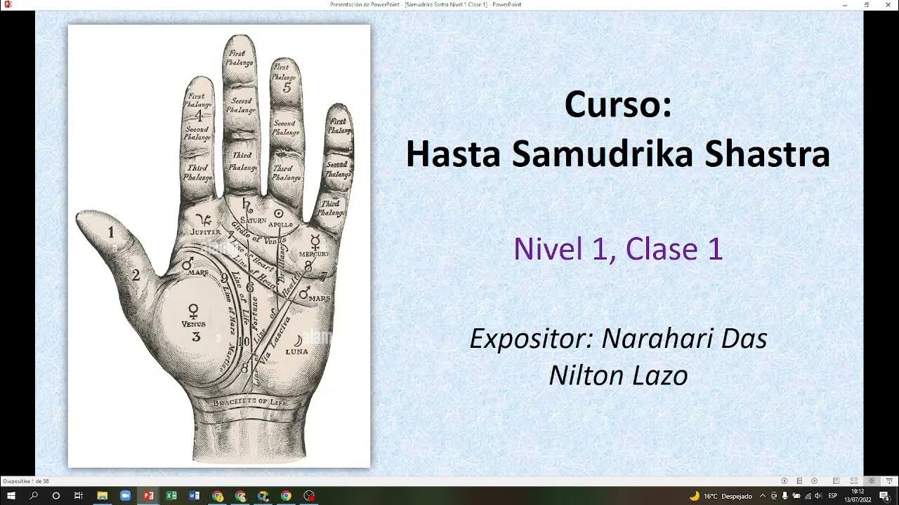 Quiromancia Indu, Hasta Samudrika Shastra - YouTube