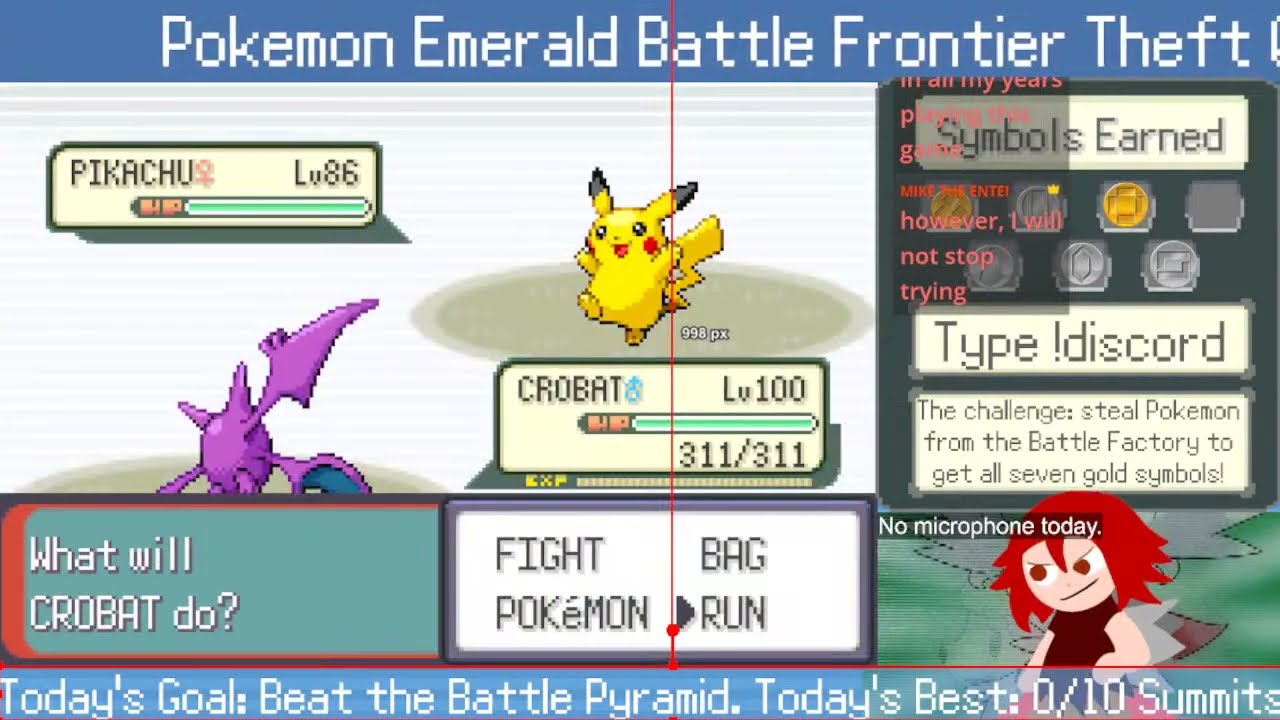 Pokemon Emerald Battle Pyramid Runs, Day 1 - YouTube