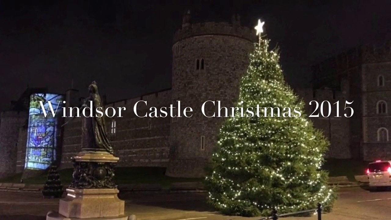 Windsor Castle Christmas Tower Projection 2015 - YouTube