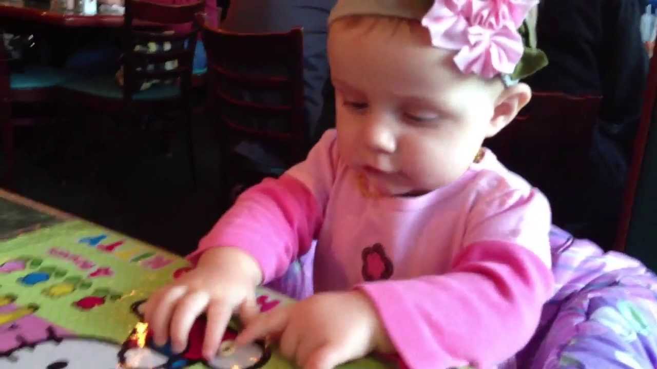 Baby Signing "More" - YouTube