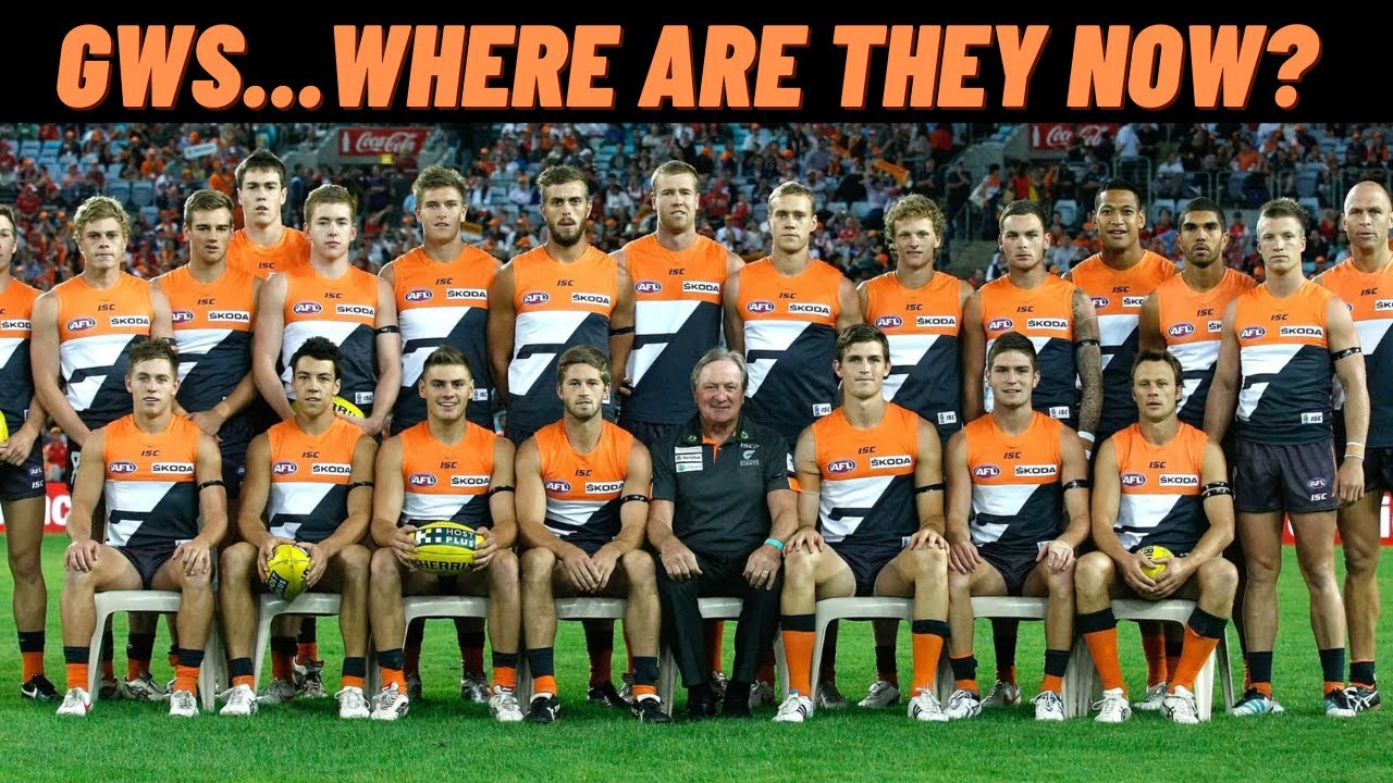 GWS First ever team | Where are they now? - YouTube