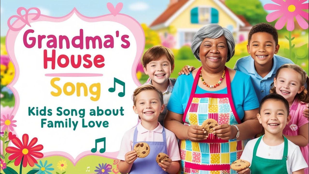 Grandma’s House Song | Kids Song About Family Love #familytime # ...
