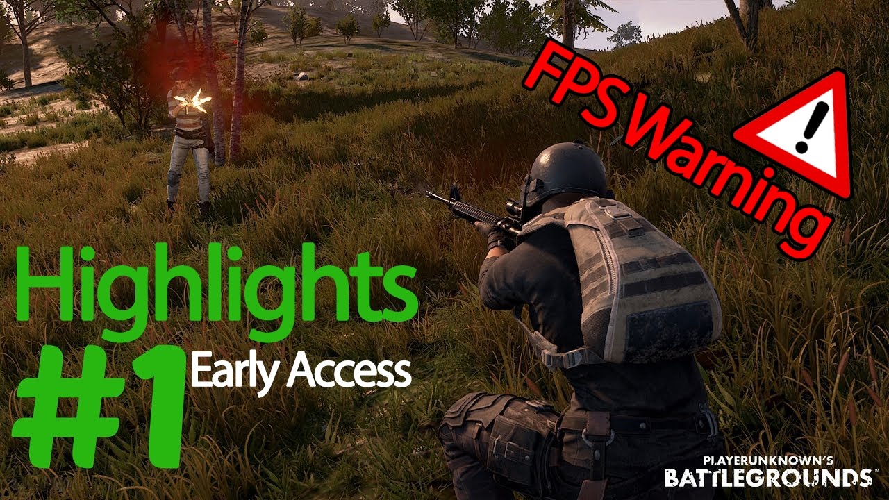 PlayerUknown's Battlegrounds Highlights # 1 - Introducing the "battle ...