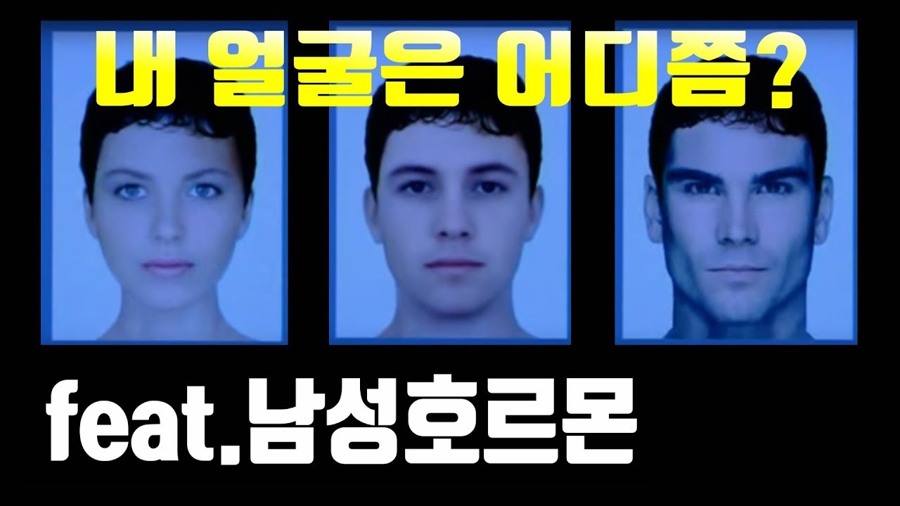 남성호르몬(테스토스테론)에 따른 얼굴 변화 testosterone face - YouTube