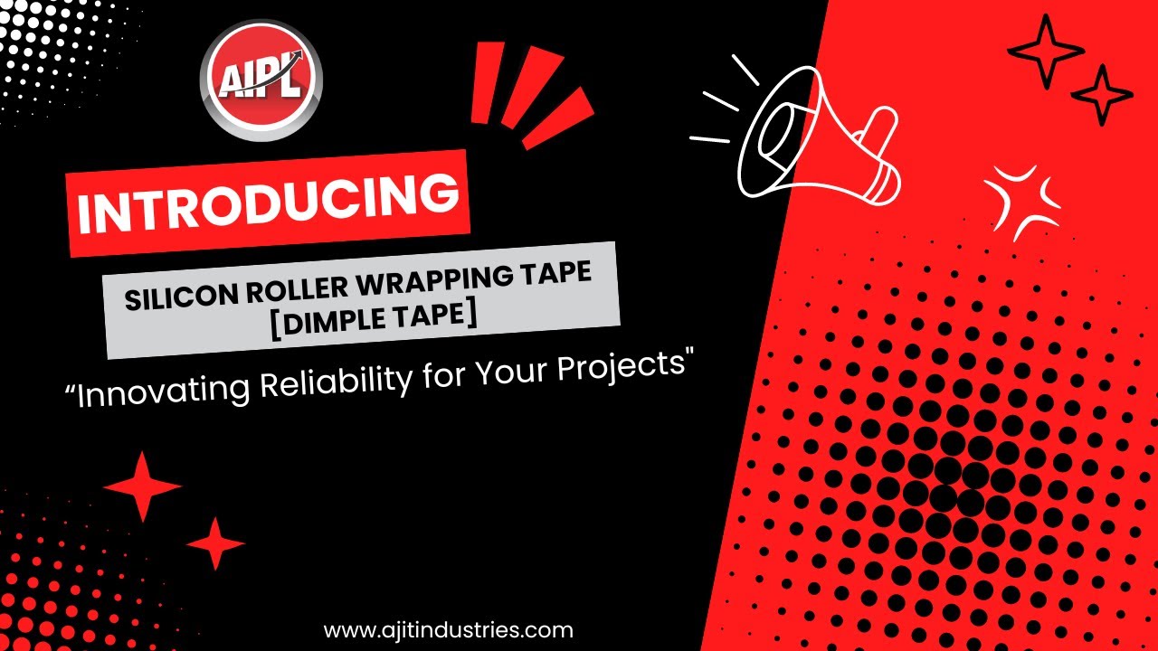 AIPL Group || Silicone Roller Wrapping Tape || Dimple Tape - YouTube
