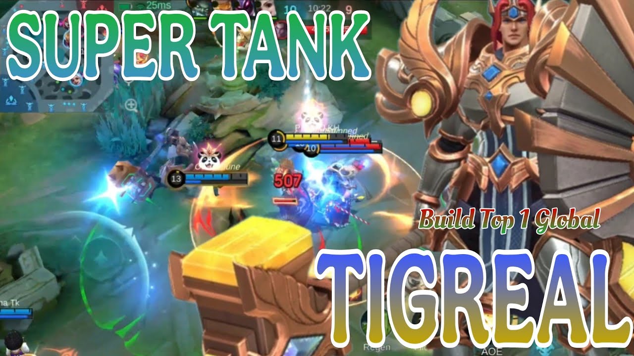 MVP Tank !! Perfect Ultimate Combo Tigreal 100% Annoying !! - Build Top ...