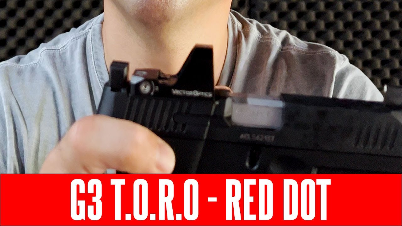 INSTALAÇÃO DE RED DOT - TAURUS G3 T.O.R.O. - YouTube