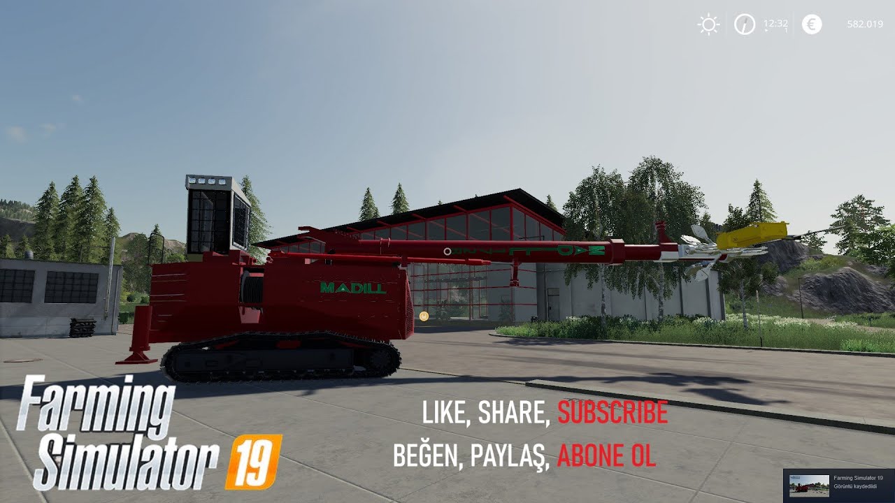 Farming Simulator 2019 MADILL 172 TOWER YARDER v2.0 Mod FS19 - YouTube