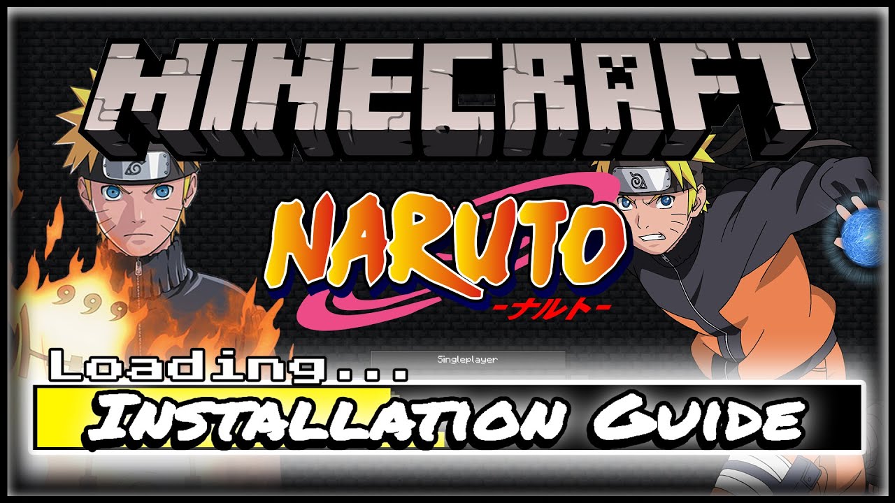 How To Download and Install Naruto Shippuden for Minecraft - YouTube