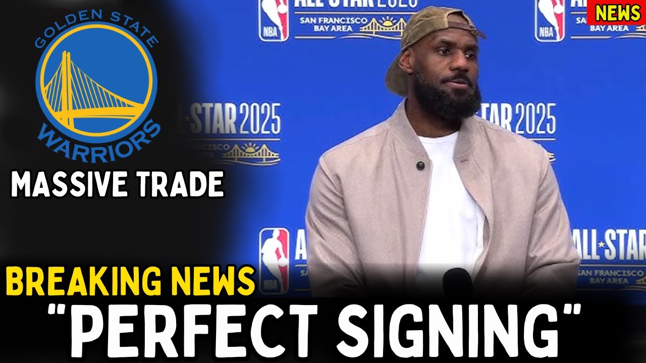 “NBA in Shock: LeBron James Leaves the Lakers and Goes to the Warriors ...