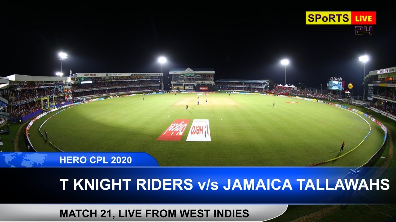 Caribbean Premier League LIVE । CPL 2020 MATCH 21 । LIVE SCORE FROM ...