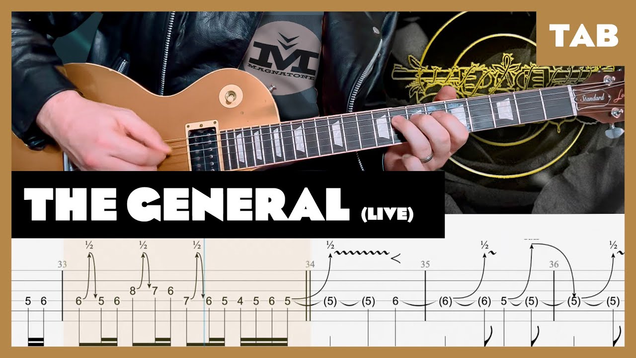 Guns N’ Roses - The General (Live) - Guitar Tab | Lesson | Guitar Tab ...