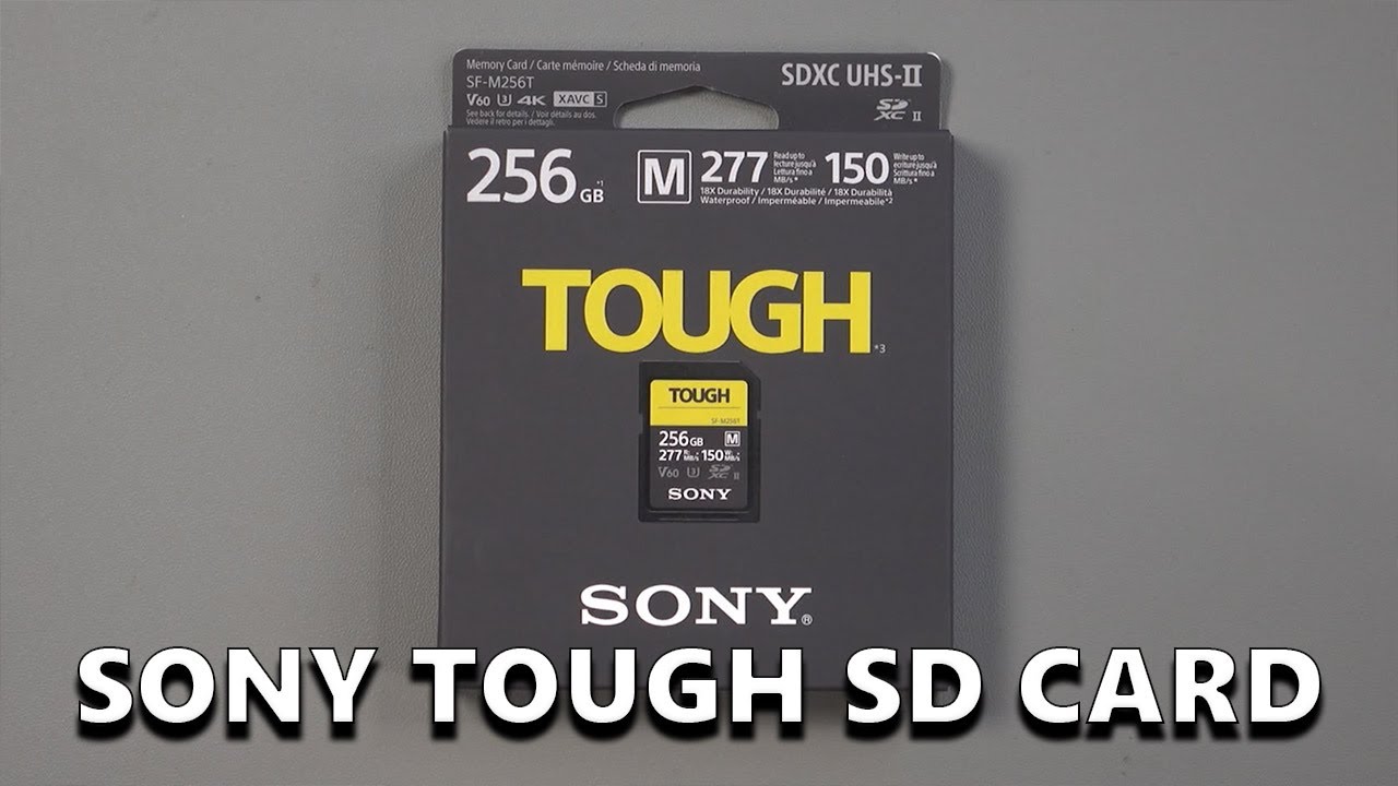 Sony SF-M Touch SD Cards - How Good Are They? - YouTube