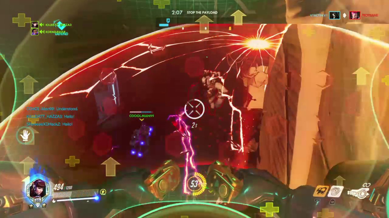 Overwatch Finally Golden Dva & Golden highlight ,Total mayhem ! - YouTube