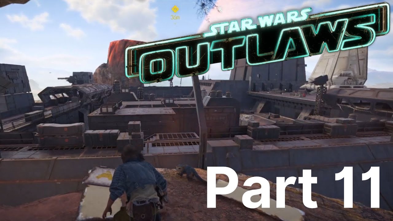 STAR WARS OUTLAWS Part 11 - Sneaking Into An Imperial Base - YouTube