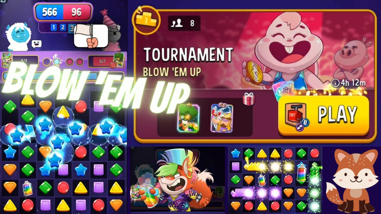 Match Masters, BLOW 'EM UP, Tournament Winner, SE Foxy Gameplay, This ...