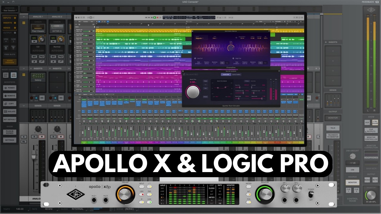 UA Apollo X & Logic Pro: Essential Setup & Workflow - YouTube