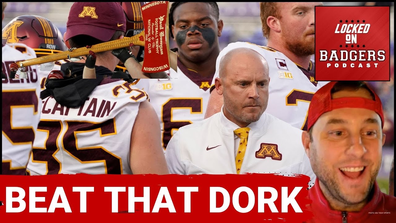 It's axe week! The Wisconsin Badgers need to beat the Minnesota Gophers ...