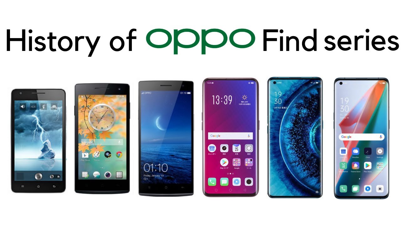History of Oppo Find series (2012-2021) - YouTube