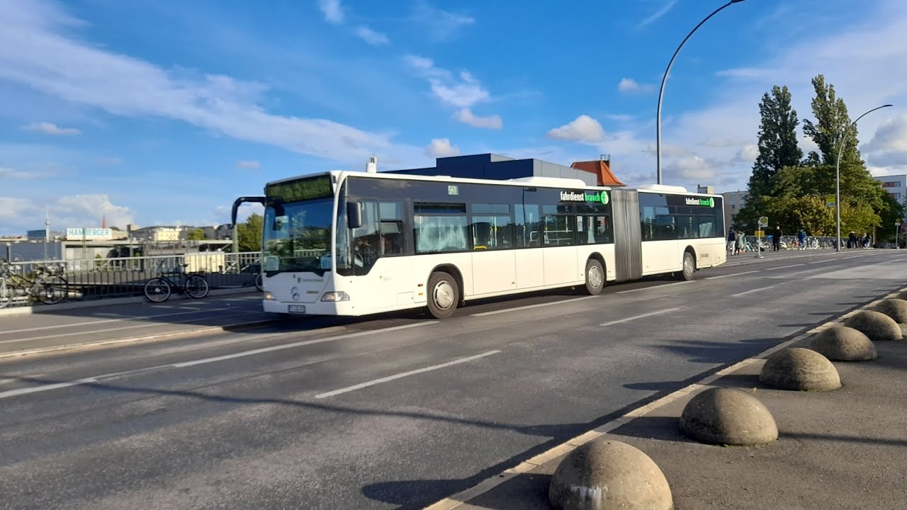 Mitfahrt im kompletten S41 SEV von S Halensee bis S Beusselstraße im C1 ...