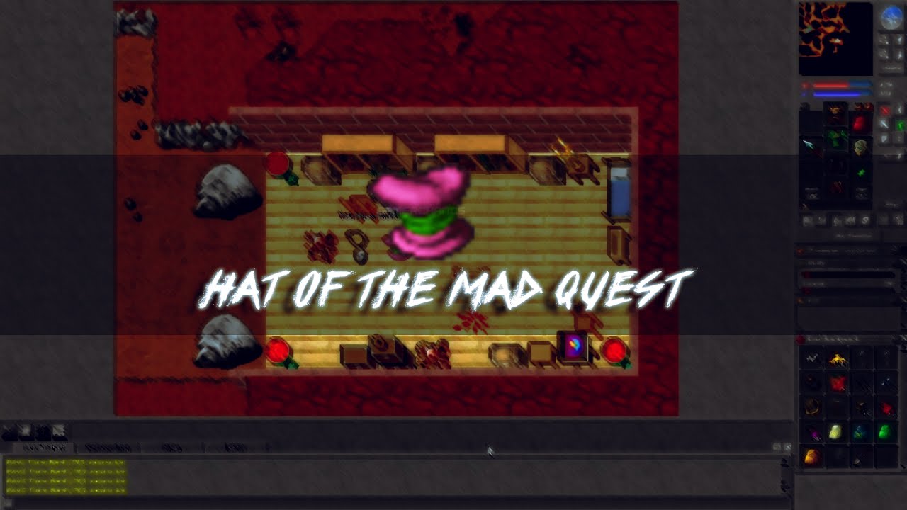 Tibia - Mad Mage Room Quest ( Para Mages ) - YouTube