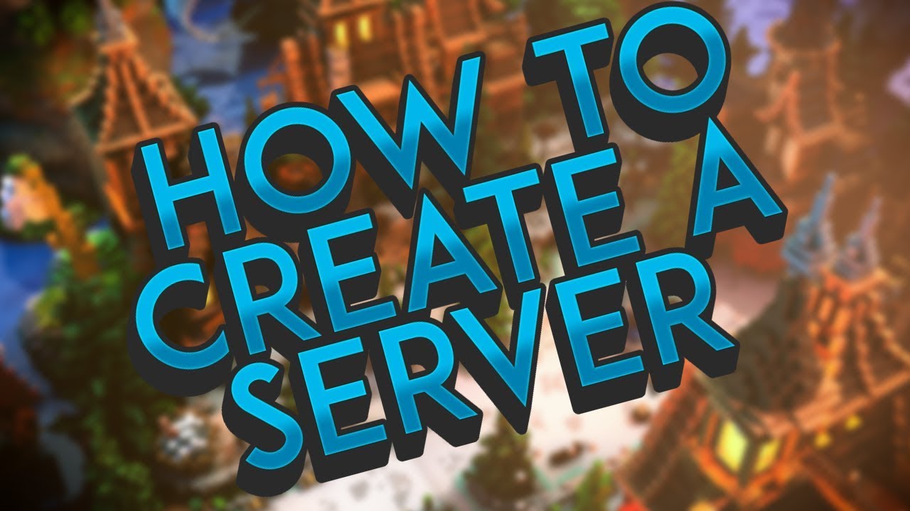 How to Create a Server Ep1 - YouTube