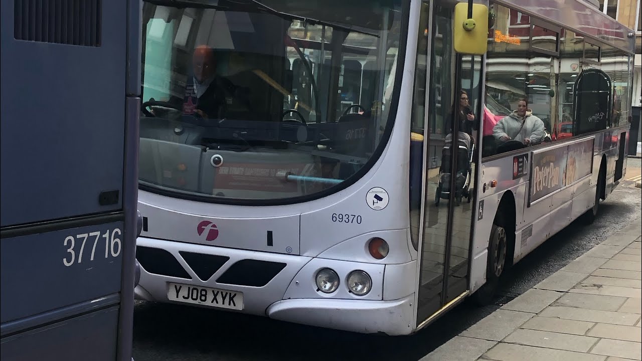 First Halifax Volvo B7RLE Wright eclipse urban 69370 YJ08 XYK route 508 ...