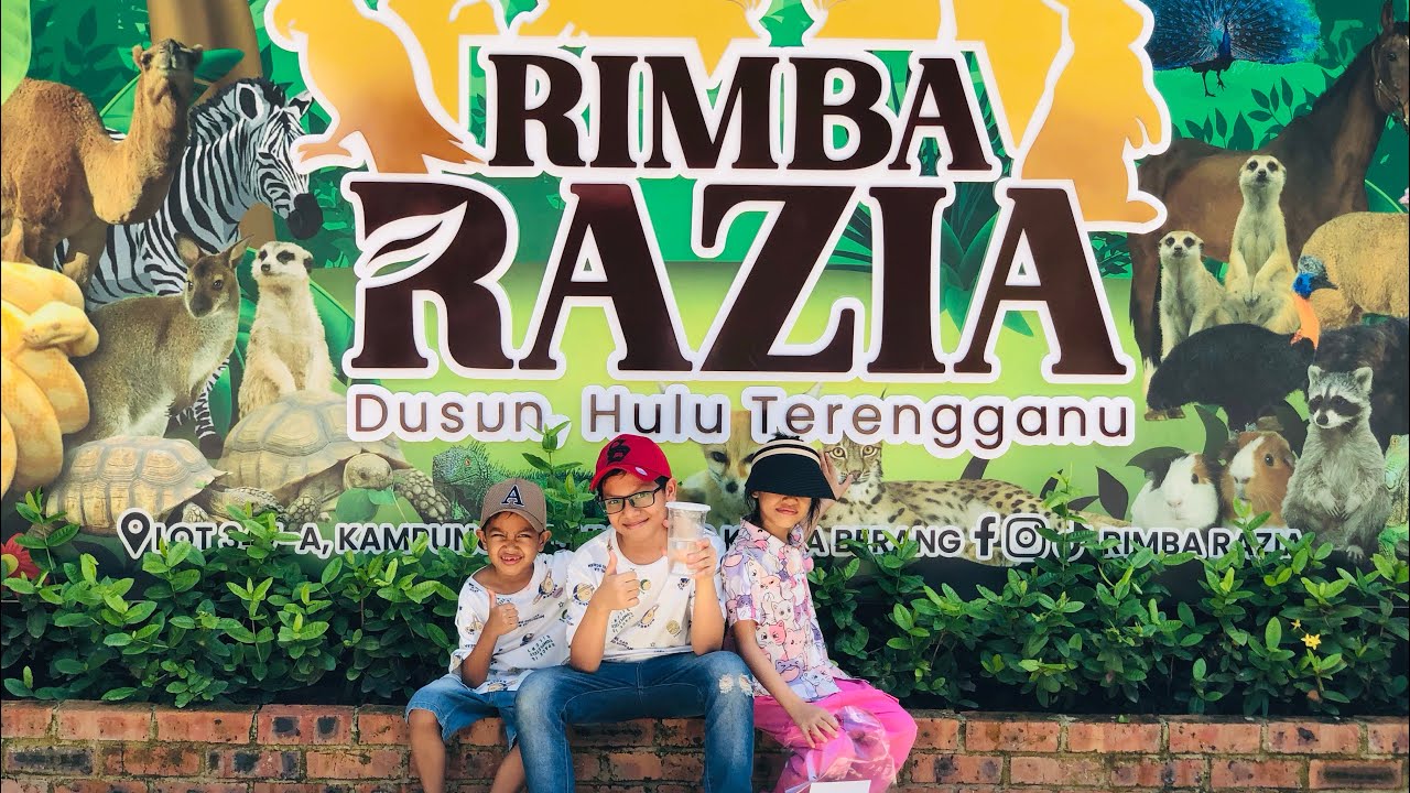 Zoo RIMBA RAZIA Kuala Berang,Terengganu - YouTube